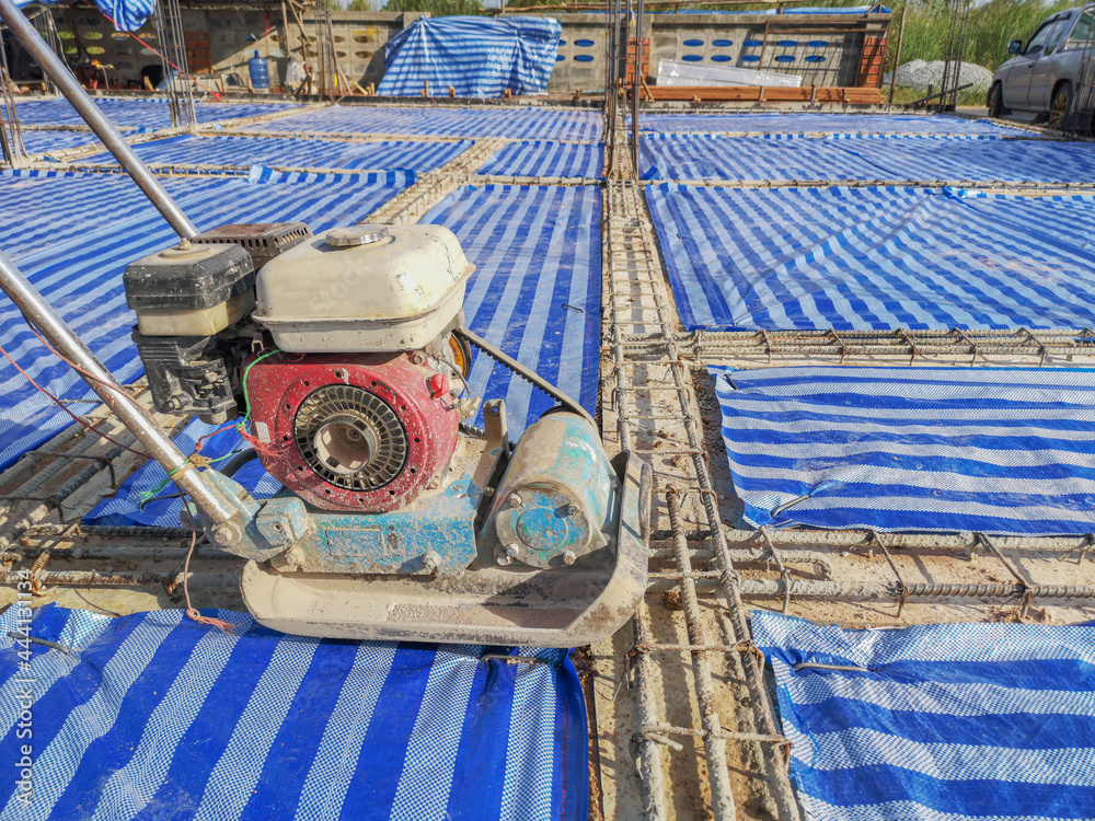 Soil compactor for construction.Walk Behind Compactor. construction ...