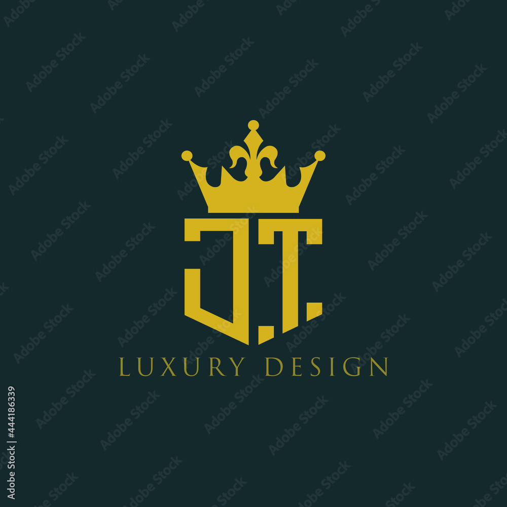 JT logo, JT icon, JT vector, JT monogram, JT letter, JT minimalist, JT triangle, JT hexagon ...