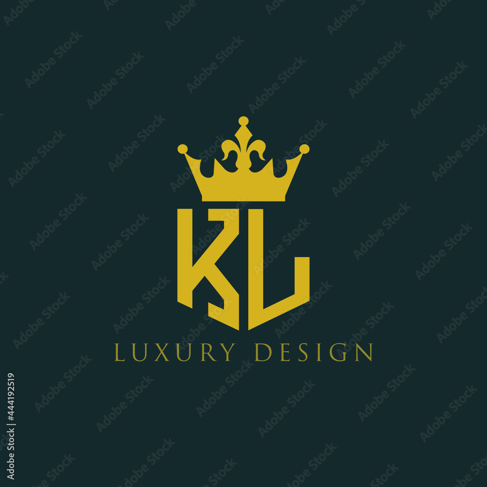 KL logo, KL icon, KL vector, KL monogram, KL letter, KL minimalist, KL ...