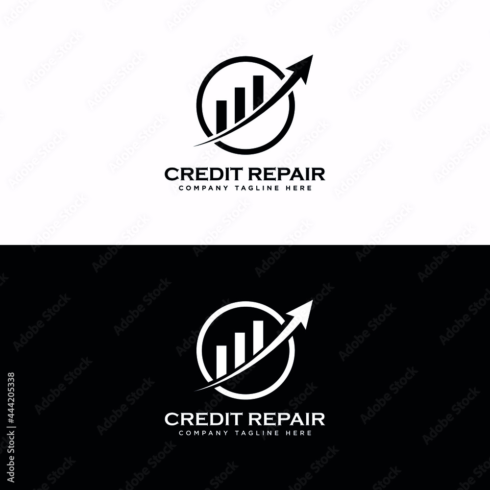 Credit repair logo idea. credit repair business. repair logo design ...