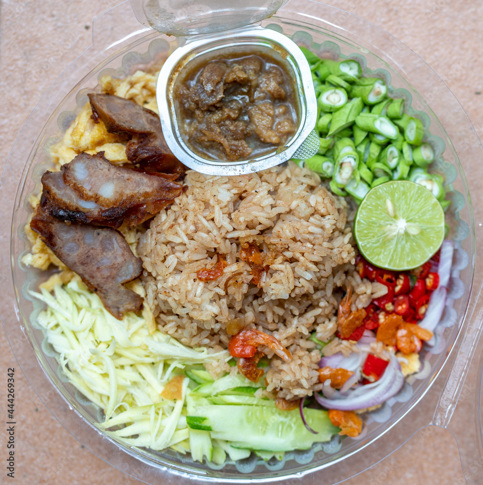 Khao Kluk Kapi (Shrimp Paste Fried Rice) Stock Photo | Adobe Stock