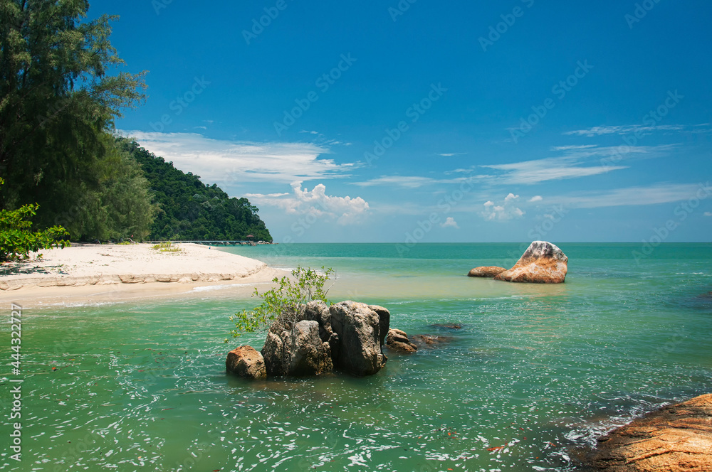 penang national park and straits of Malacca landscape Stock Photo ...