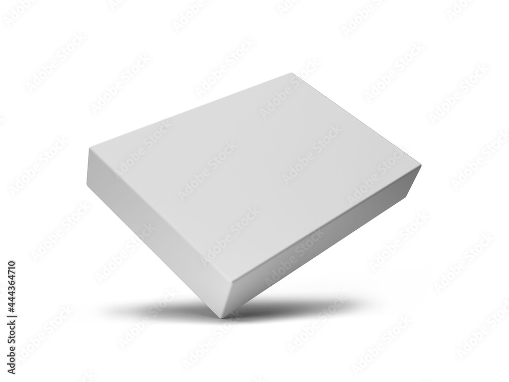 A4 Paper Box 3D Illustration Mockup Scene Stock Illustration | Adobe Stock