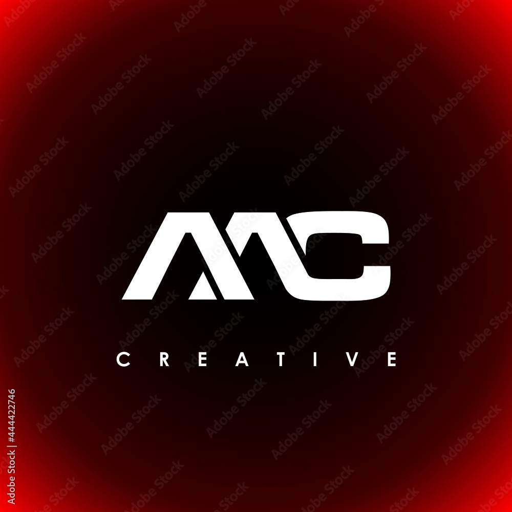 AAC Letter Initial Logo Design Template Vector Illustration Stock ...