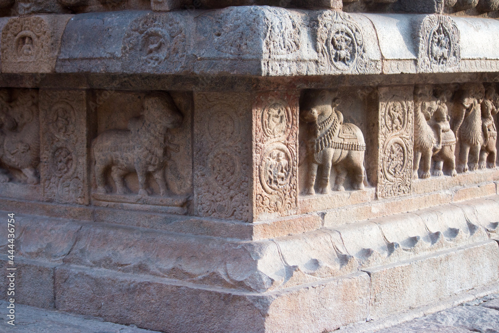 Airavatesvara Temple is a Hindu temple of Dravidian architecture Stock ...