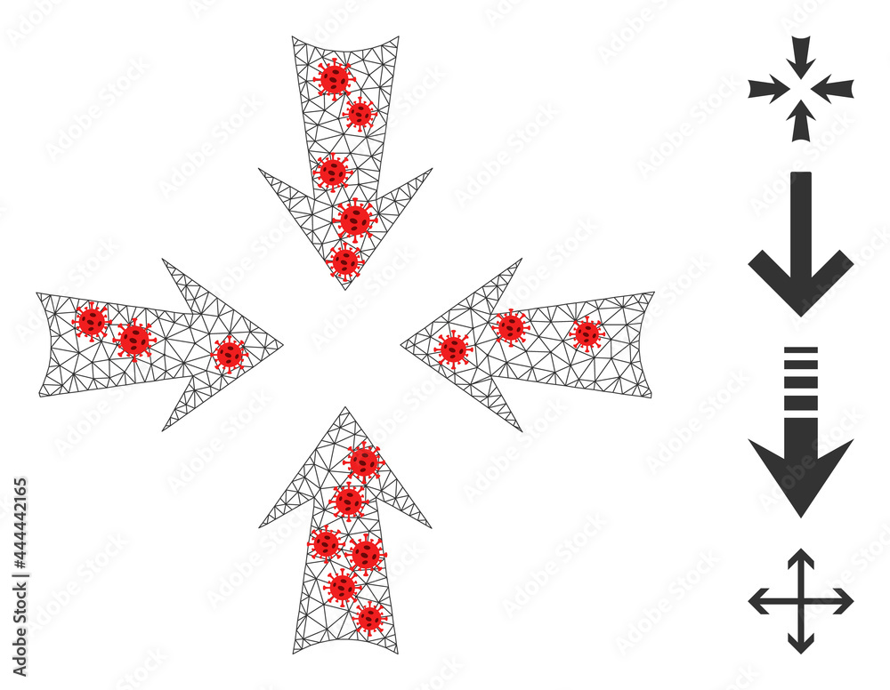 Mesh reduce arrows with outbreak style. Mesh carcass reduce arrows ...
