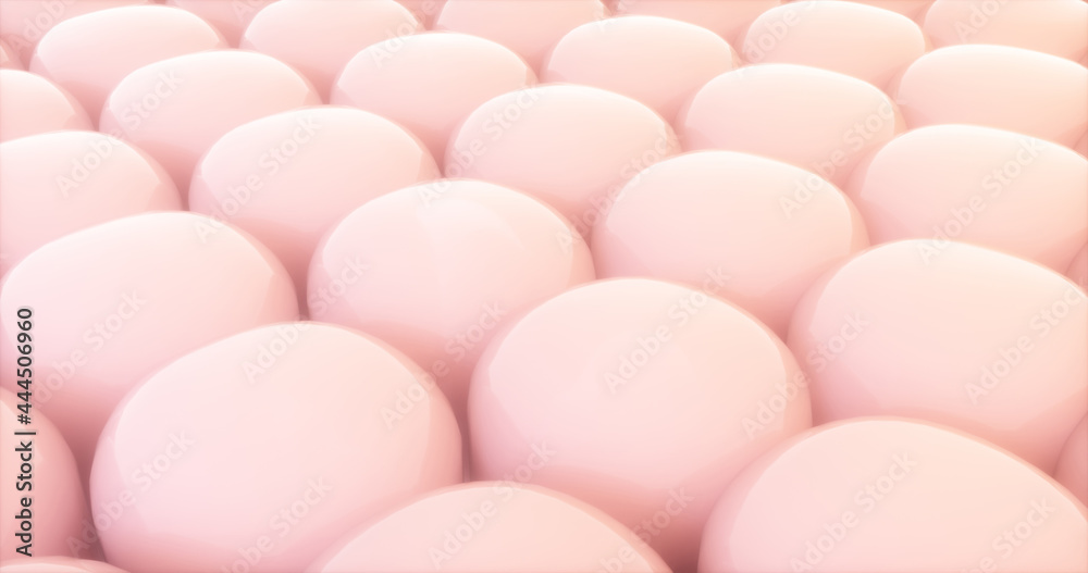 3d rendered microscopic model of skin cells Stock Illustration | Adobe ...