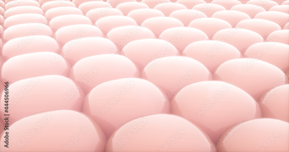 3d rendered microscopic model of skin cells Stock Illustration | Adobe ...