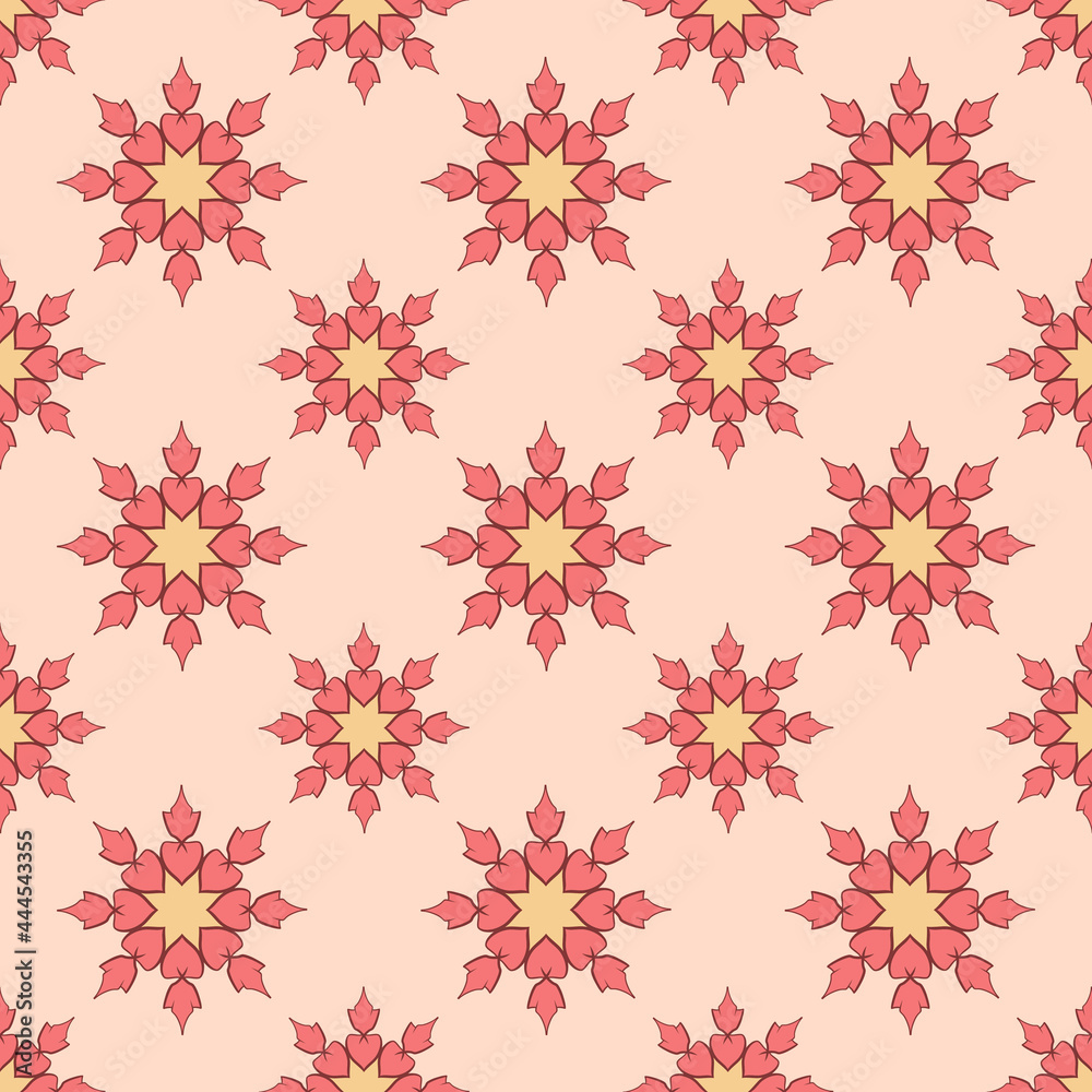 seamless repeat pattern for packaging, gift wrapper, web background ...