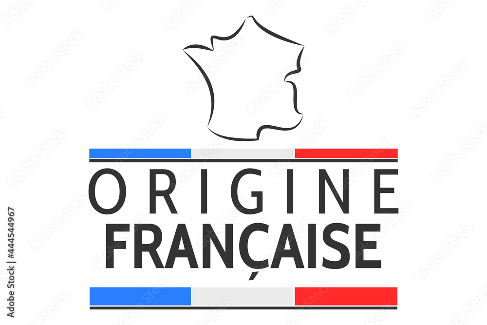 Logo Origine Française n°2 Stock Vector | Adobe Stock
