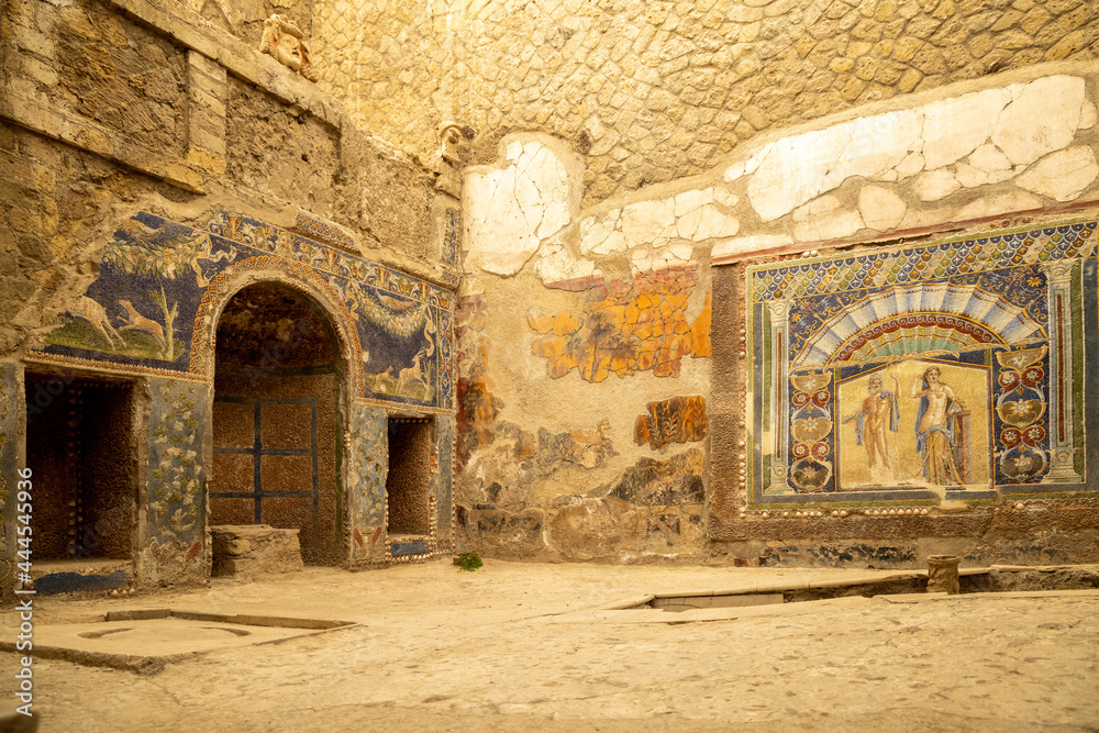 Neptune And Amphitrite Mosaic