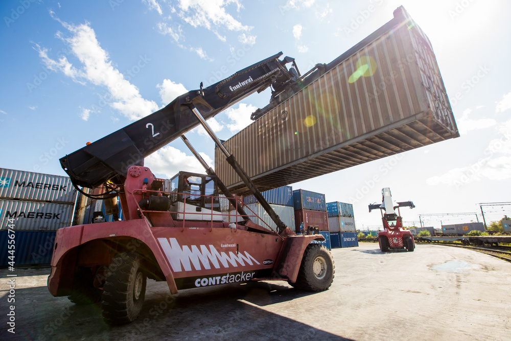 Summer, 2017 - Artem, Primorsky region - Logistic warehouse with ...
