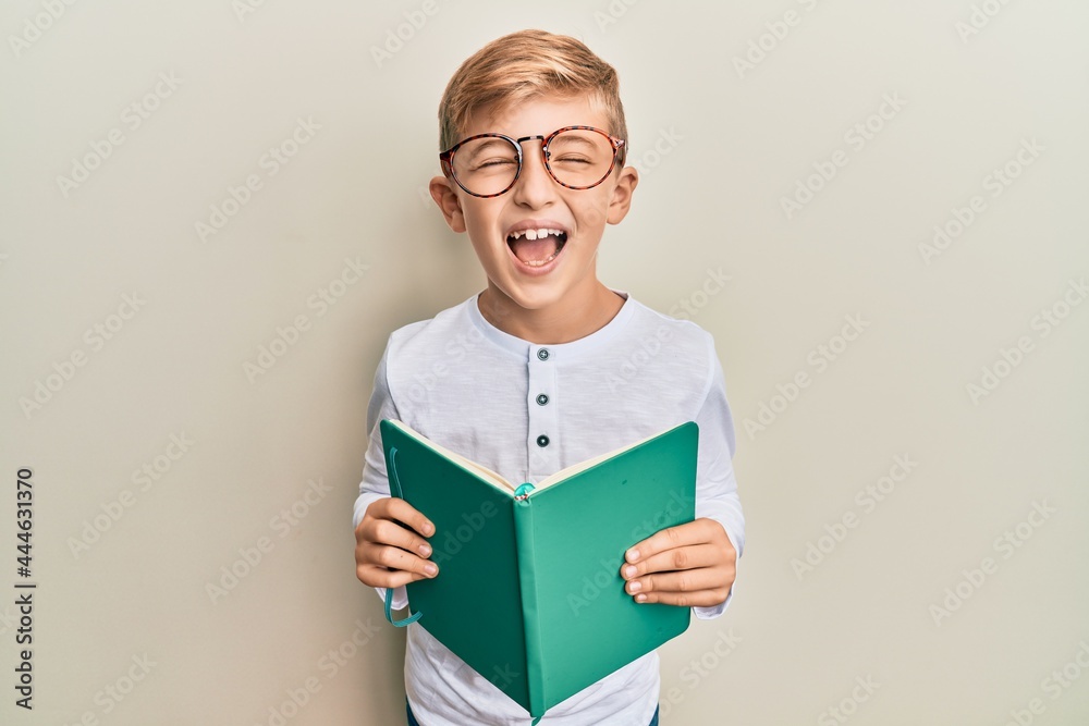 Laughing Children Reading