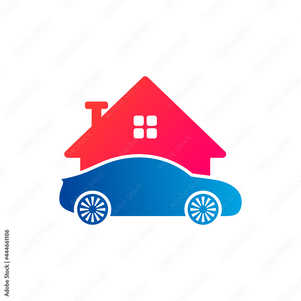 House Car logo vector template, Creative Car logo design concepts Stock ...