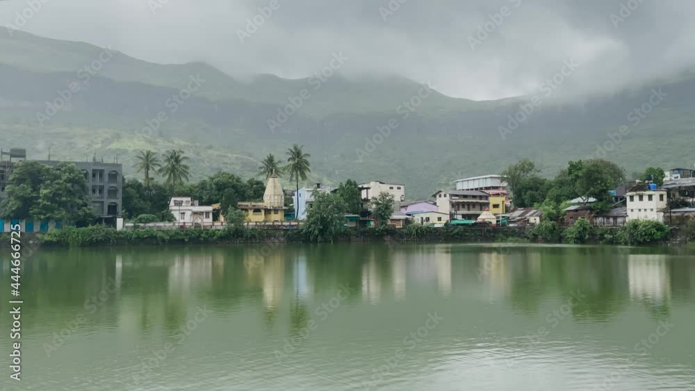 Shri Gaytridevi Mandir Temple At The Waterfront Of Goutam Talav Lake In ...