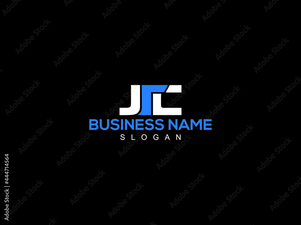 Letter JTC Logo Icon Vector Image Design For Company or Business Stock ...
