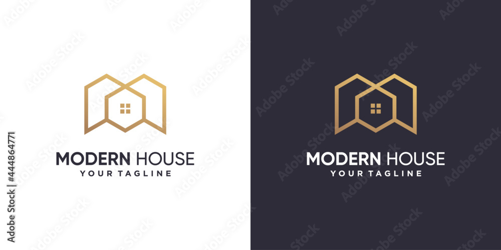 House logo design with modern concept Premium Vector part 6 Stock ...