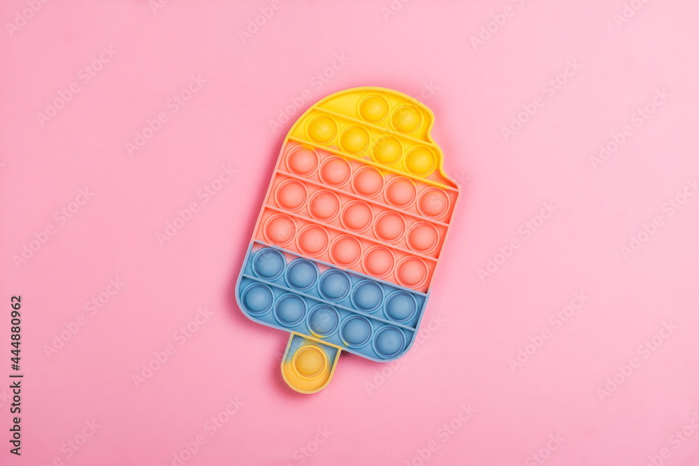 Rainbow Pop it fidget toy Stock Photo | Adobe Stock