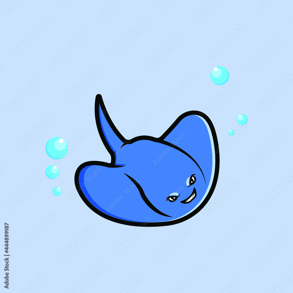 Stingray Mascot