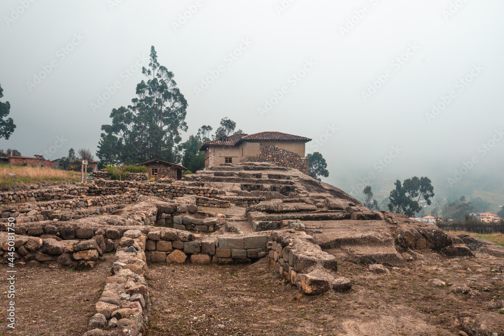 Baños del Inca Archaeological Complex in Coyoctor Stock Photo | Adobe Stock