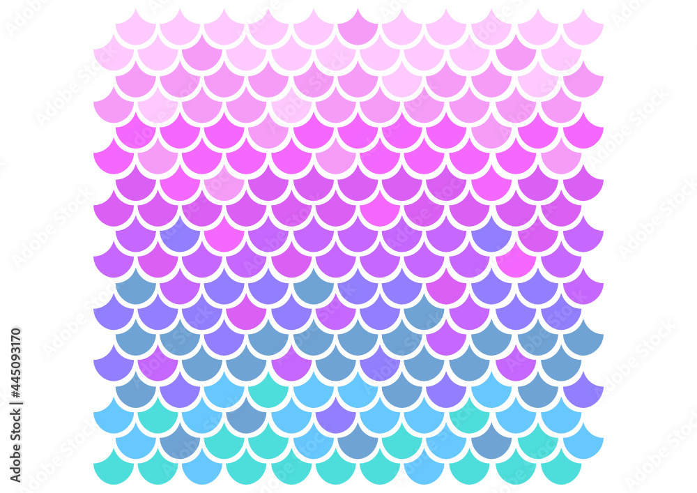 mermaid scales print seamless, vector scales texture, suitable for ...