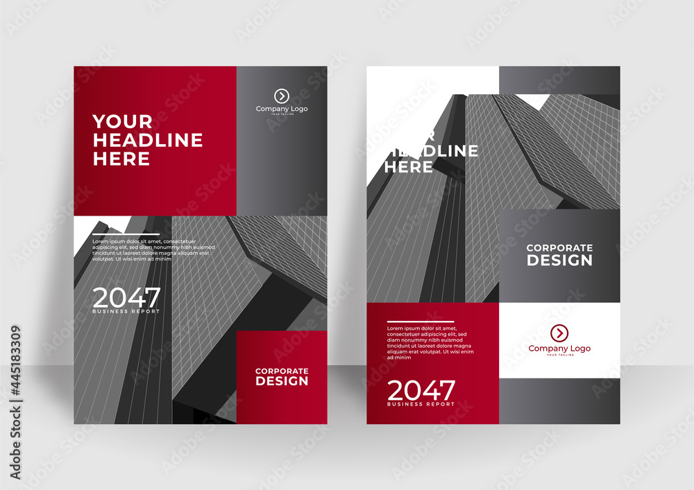 Modern cover design set. Luxury creative line pattern in premium colors ...