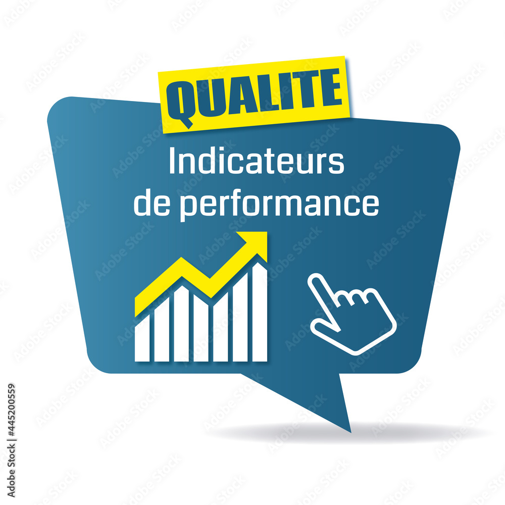 Logo indicateurs de performance. Stock Vector | Adobe Stock