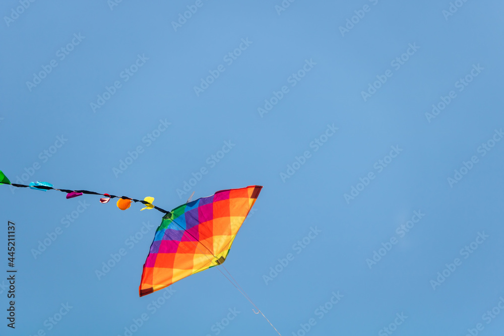 Diamond Kite In Sky