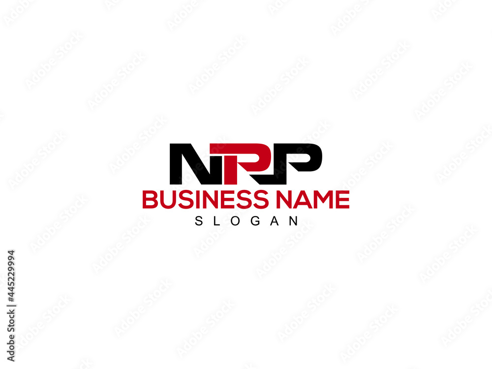 Letter NPP Logo Icon Vector Image Design For Company or Business Stock ...