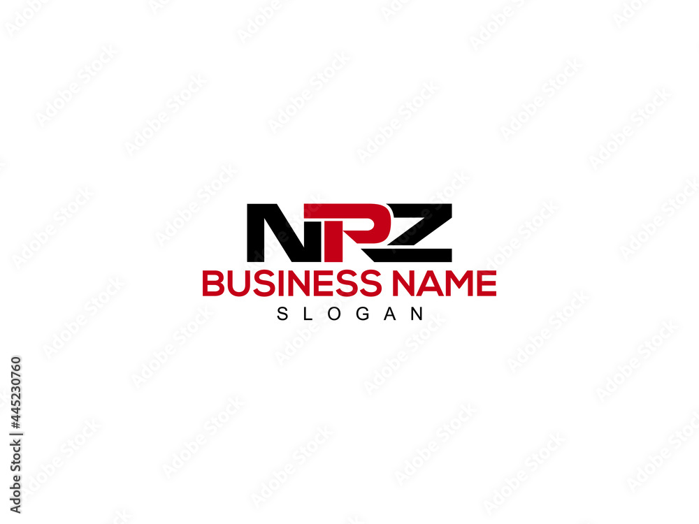 Letter NPZ Logo Icon Vector Image Design For Company or Business Stock ...