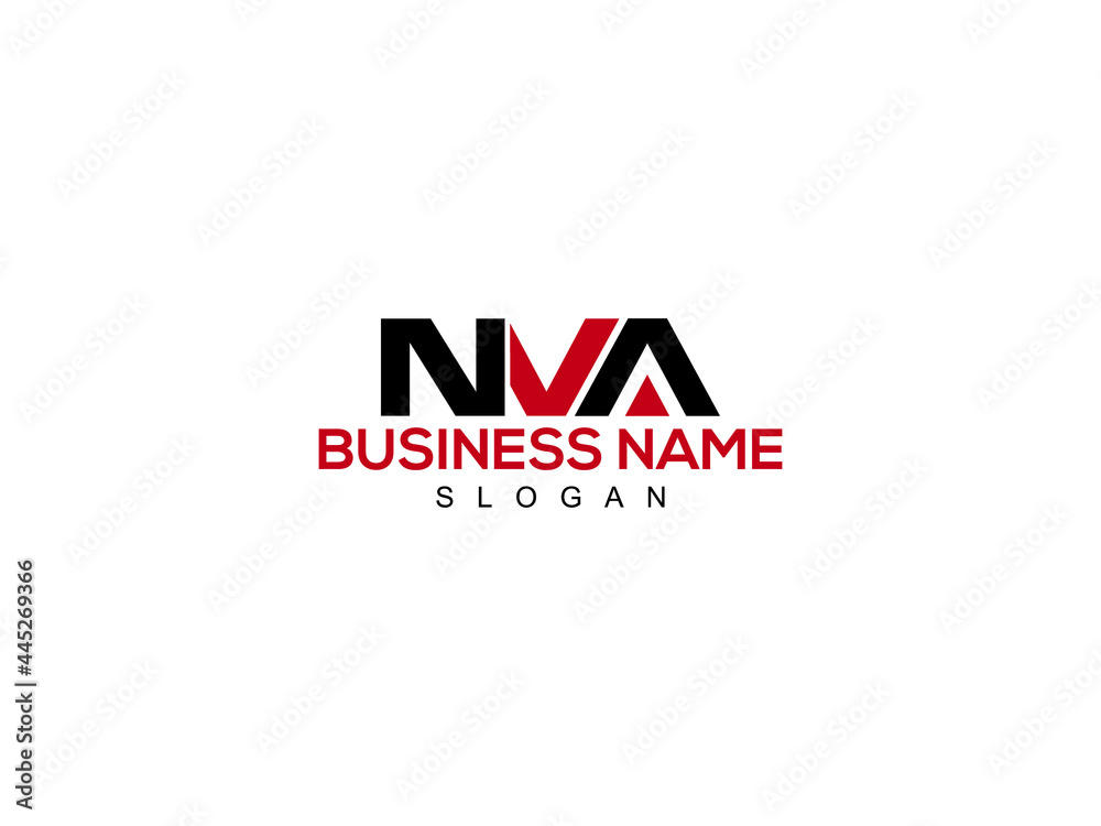 Letter NVA Logo Icon Vector Image Design For Company or Business vector ...