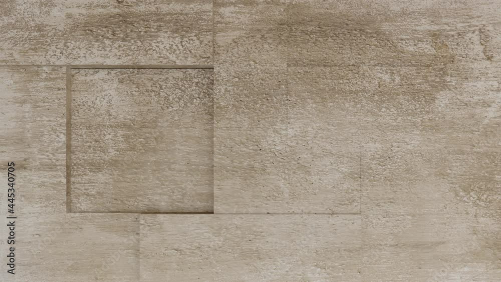 Vidéo Stock 3d rendering of a stones mosaic made with textured material ...