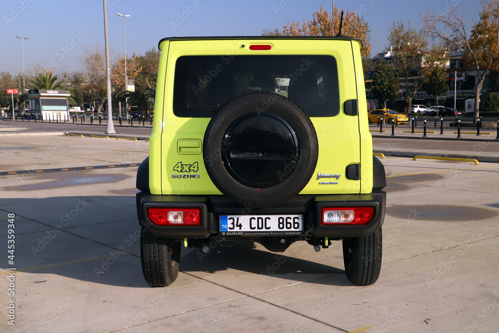 Suzuki Jimny is a line of four-wheel drive off-road mini SUVs, made by ...