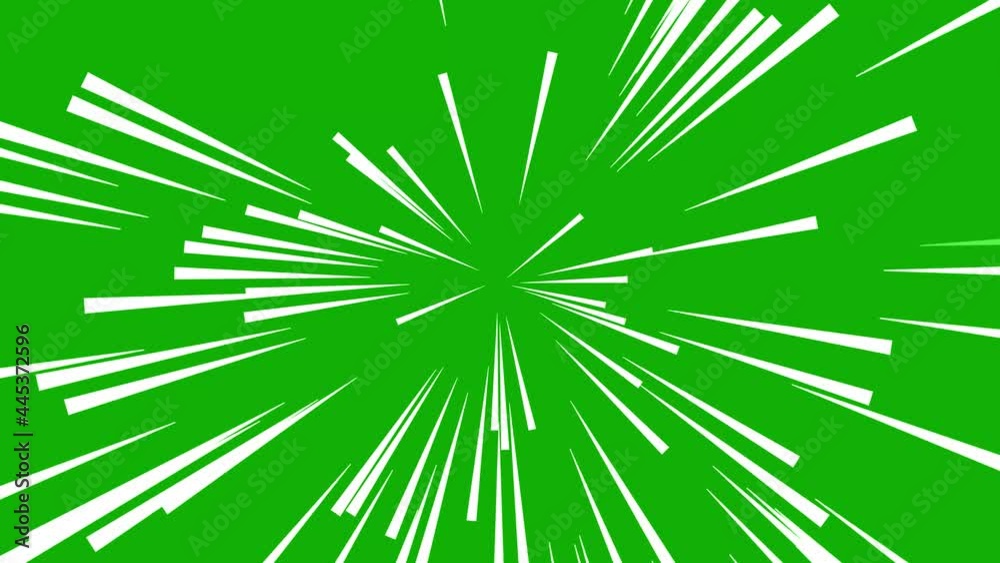 Light rays motion graphics with green screen background Stock Video ...
