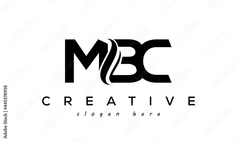 Letter MBC creative logo design vector Stock Vector | Adobe Stock