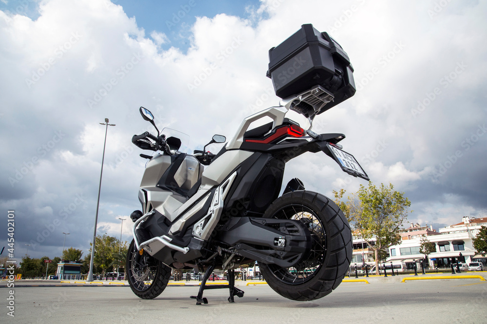 Honda X-ADV is a crossover styled machine, with strong off-road ability ...