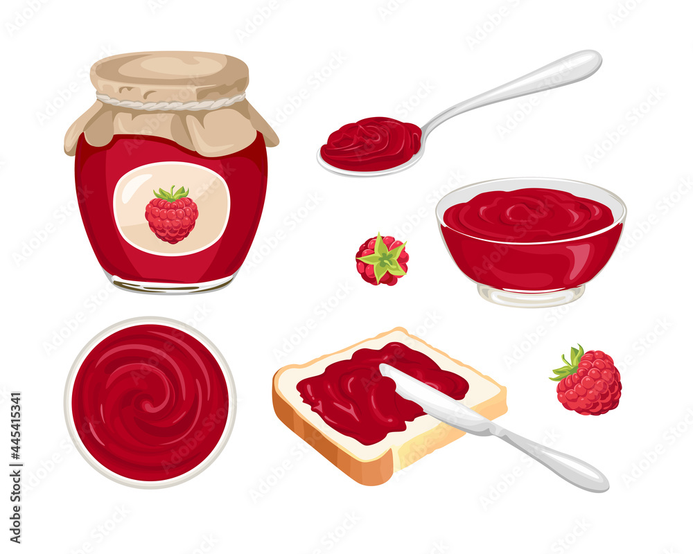 Toast And Jam Clipart