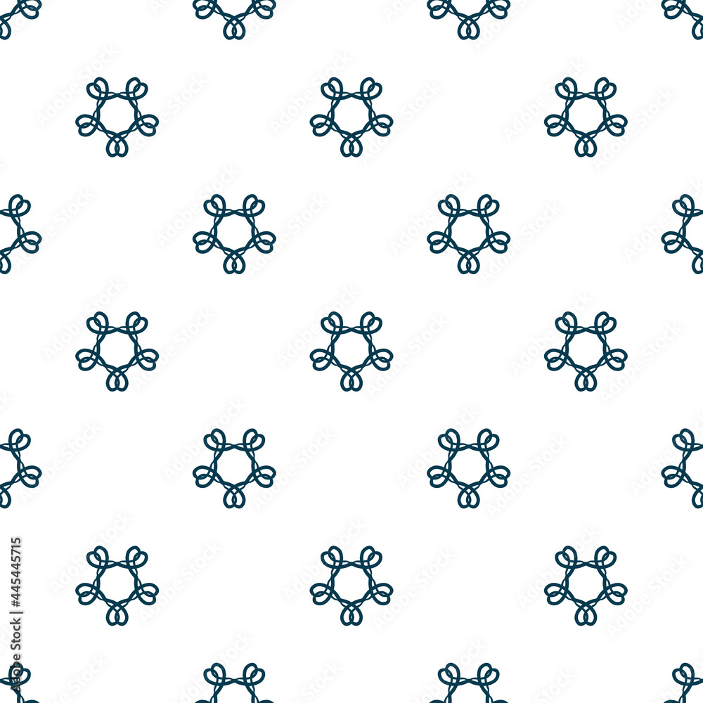 hand-drawn seamless repeat pattern, vector repeat pattern for textile ...