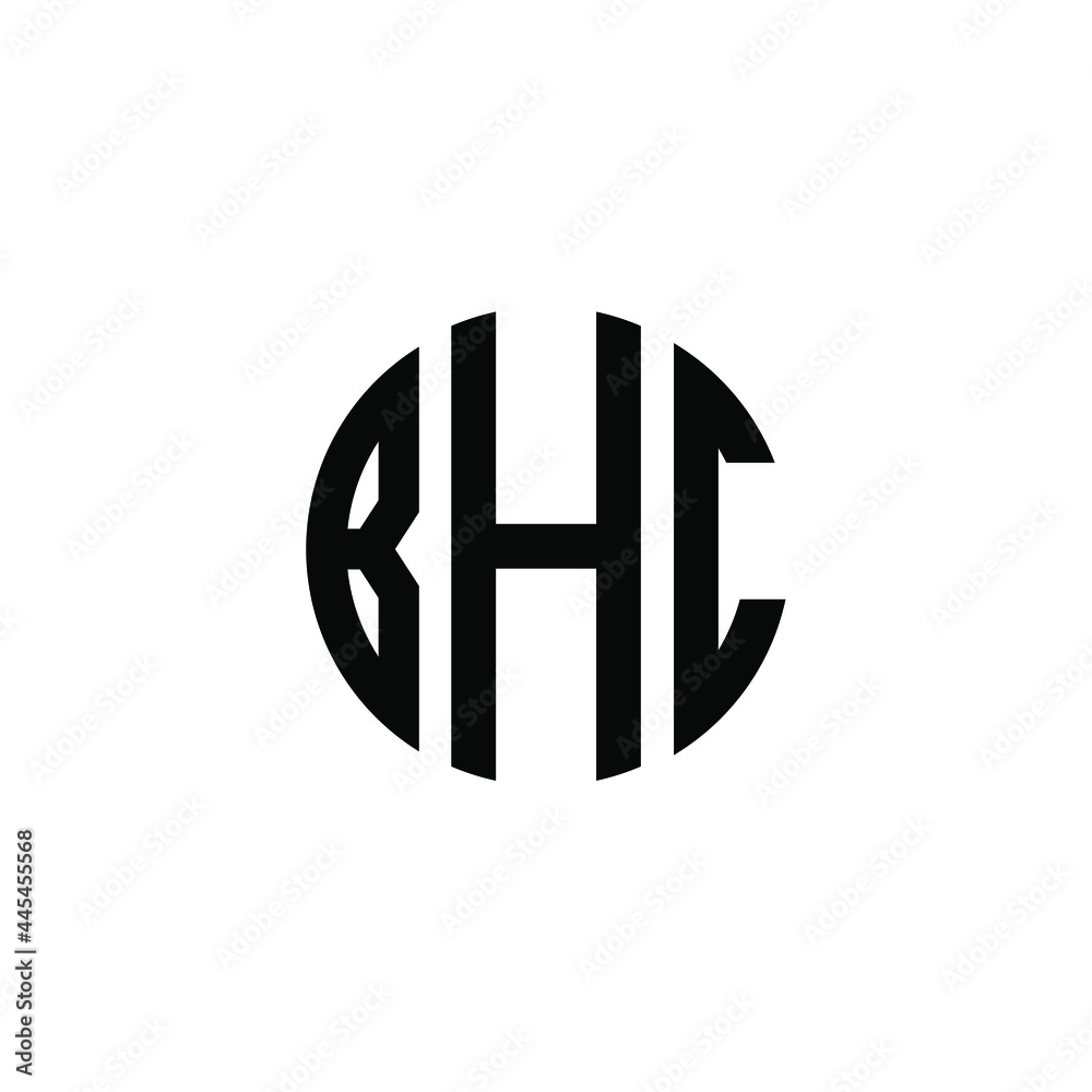 Black Circle Logo 3 Letters