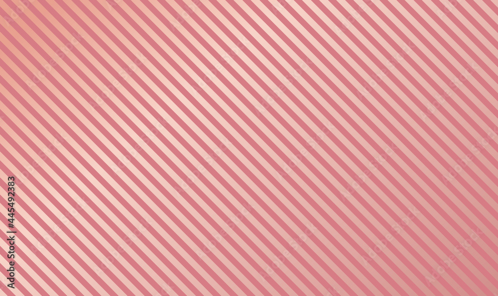Rose Gold diagonal lines pattern. Striped rose gold vintage pattern ...