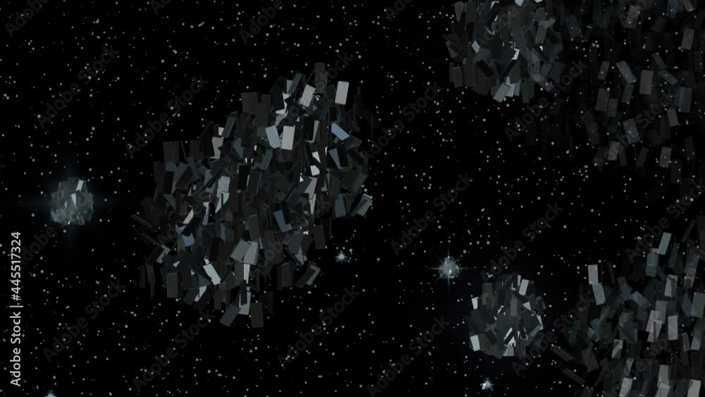 Fireworks from phones. Futuristic fireworks with loop seamless. A ...