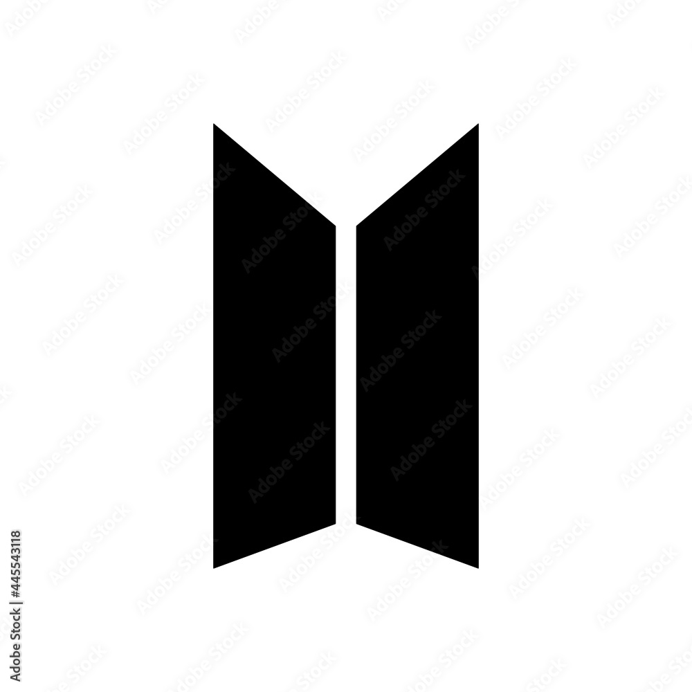 Vecteur Stock Logo BTS ,Bangtan Boys , new logo on white background ...