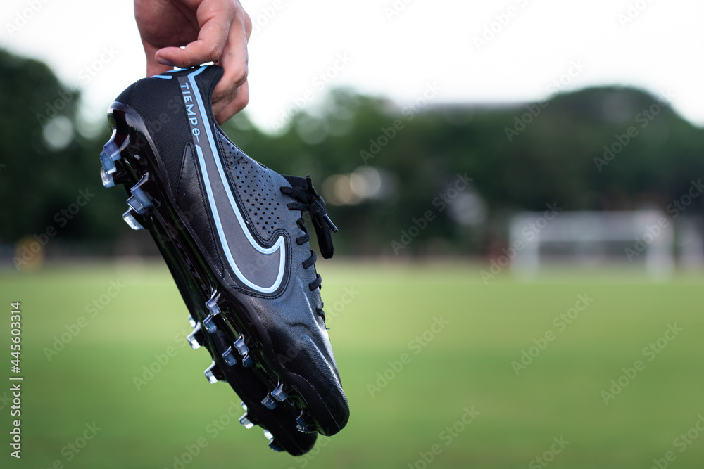Thailand - July 2021 : Nike launch the new "Tiempo Legend 9", this is ...