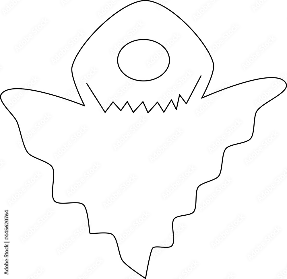 vector illustration of a clipart outline of a cast Stock Vector | Adobe ...