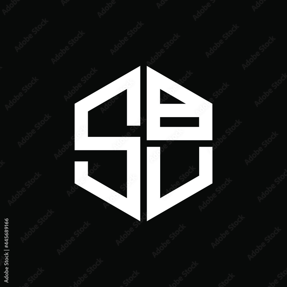 SBU logo SBU icon SBU vector SBU monogram SBU letter SBU minimalist SBU ...