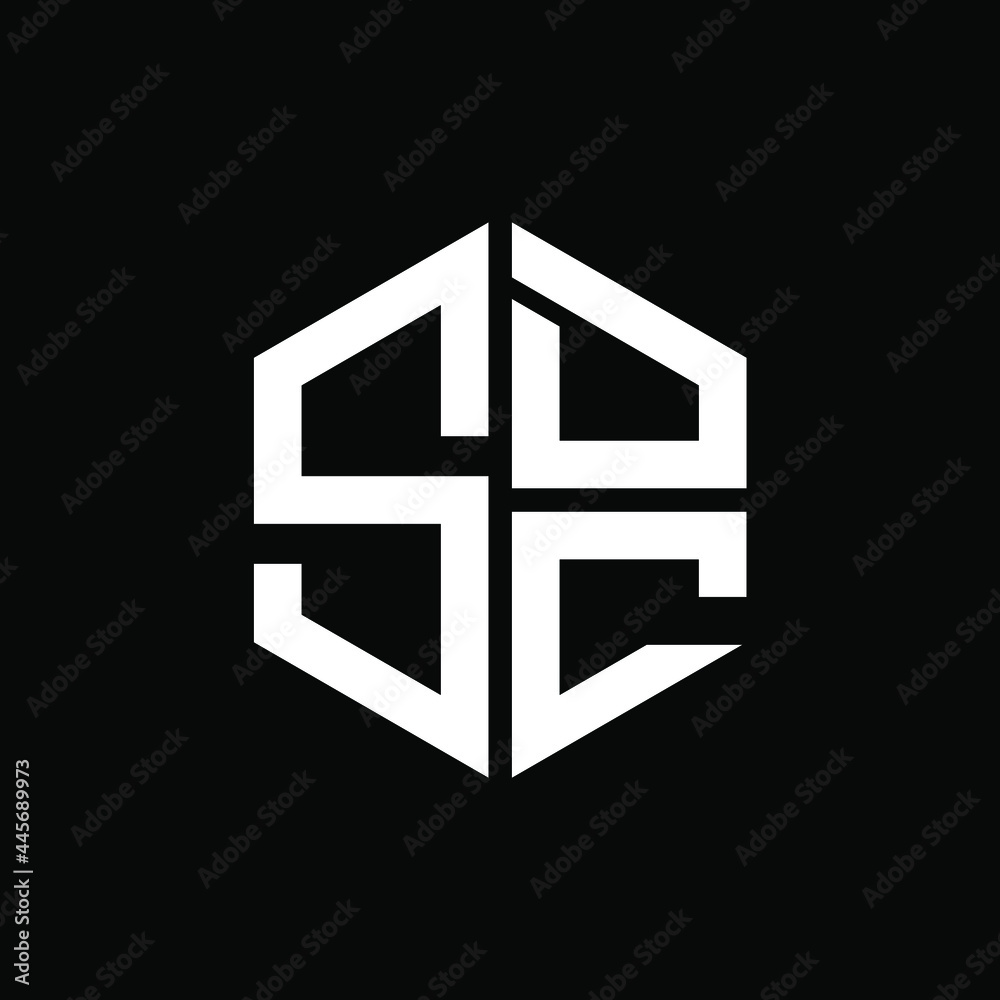 SDC logo SDC icon SDC vector SDC monogram SDC letter SDC minimalist SDC ...
