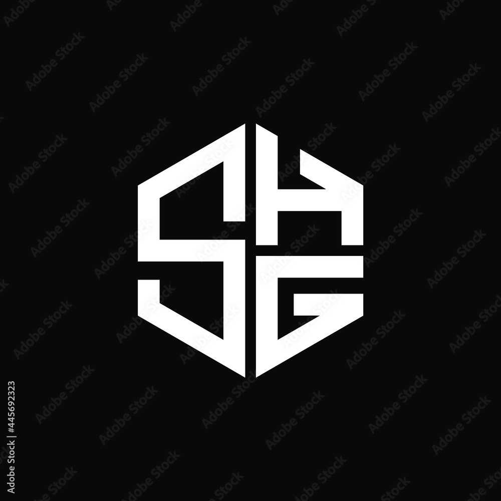 SHG logo SHG icon SHG vector SHG monogram SHG letter SHG minimalist SHG ...
