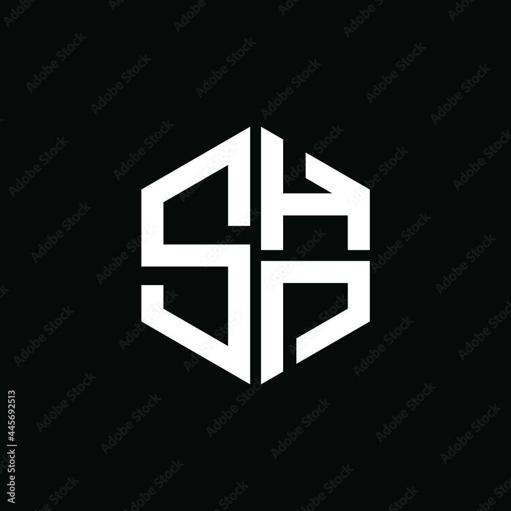 SHP logo SHP icon SHP vector SHP monogram SHP letter SHP minimalist SHP ...