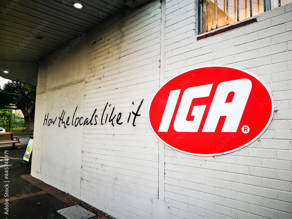 SYDNEY, AUSTRALIA – On February 4, 2018. – IGA (Australian supermarket ...