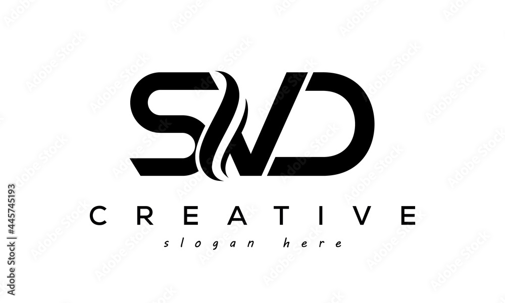 Letter SVD creative logo design vector Stock Vector | Adobe Stock
